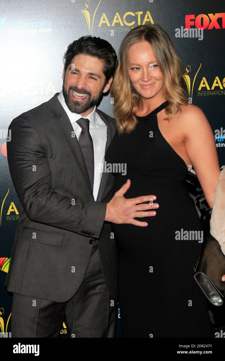 LOS ANGELES - JAN 6: Bren Foster, Chelsea Castles at the 6th AACTA ...