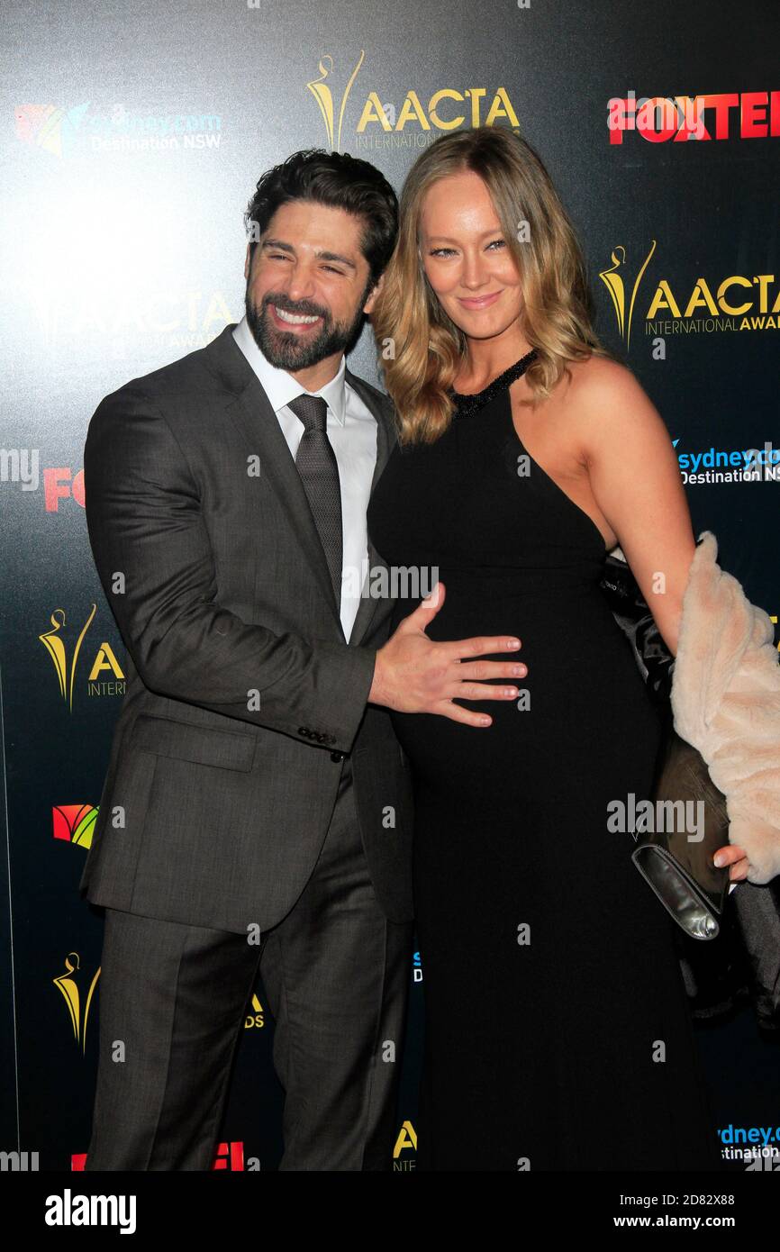 LOS ANGELES - JAN 6: Bren Foster, Chelsea Castles at the 6th AACTA ...