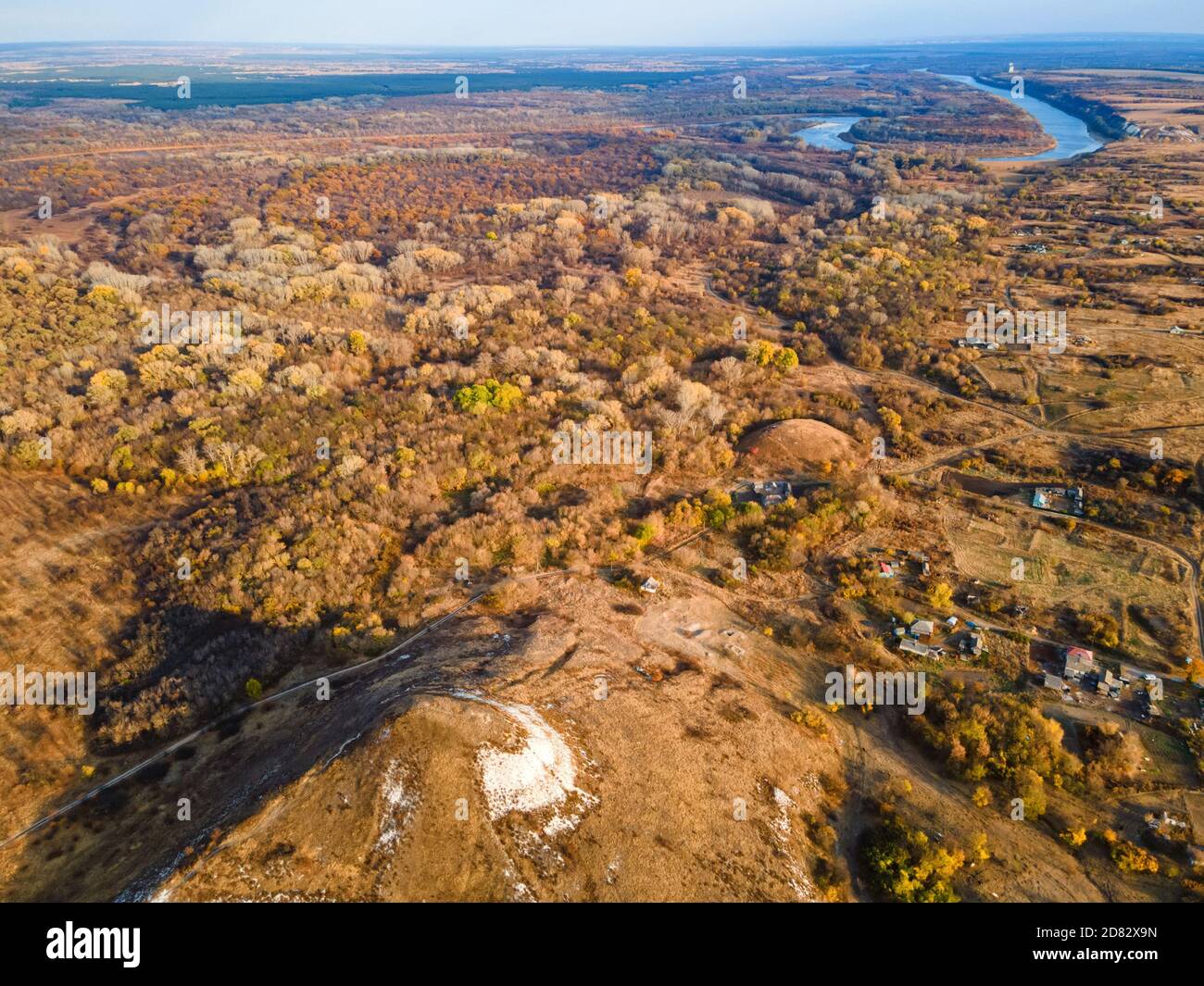Aerial view factory butte desert hi-res stock photography and images ...