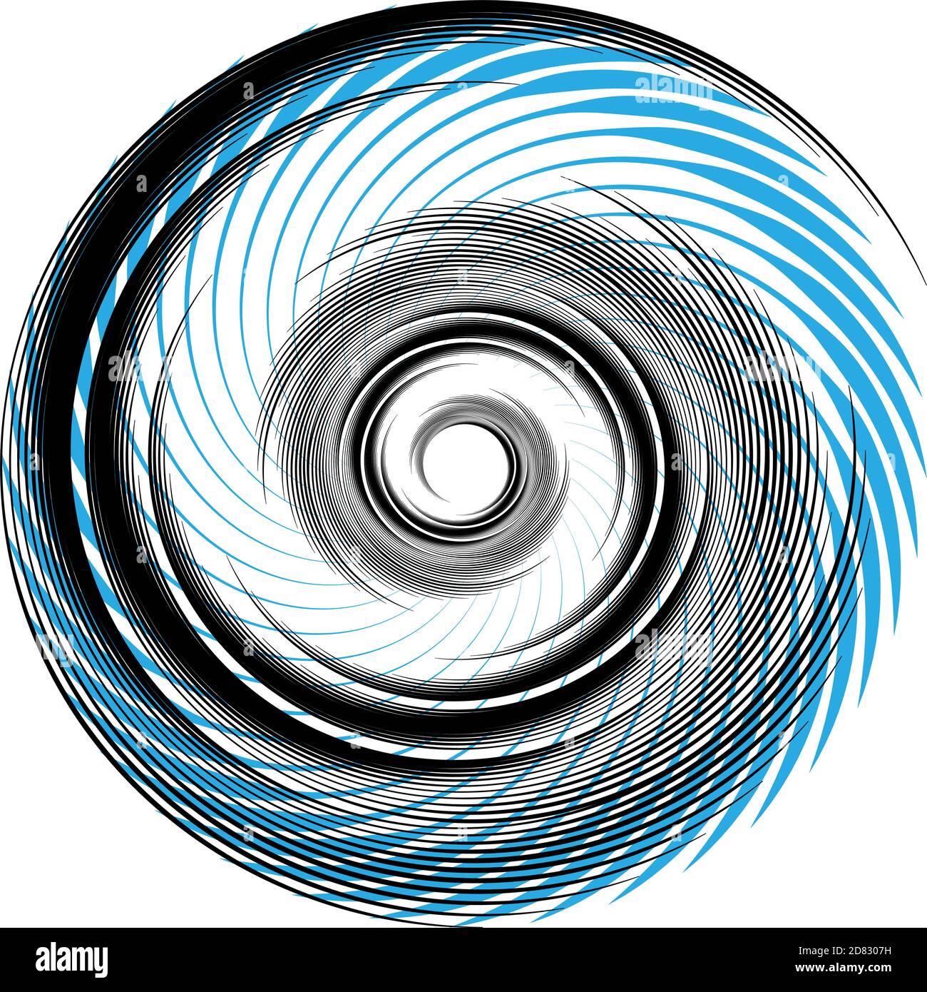 Overlaying abstract Spiral, Swirl, Twirl vector. Volute, helix ...