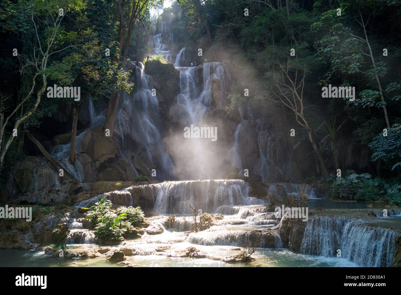 Kuang si cascada hi-res stock photography and images - Alamy