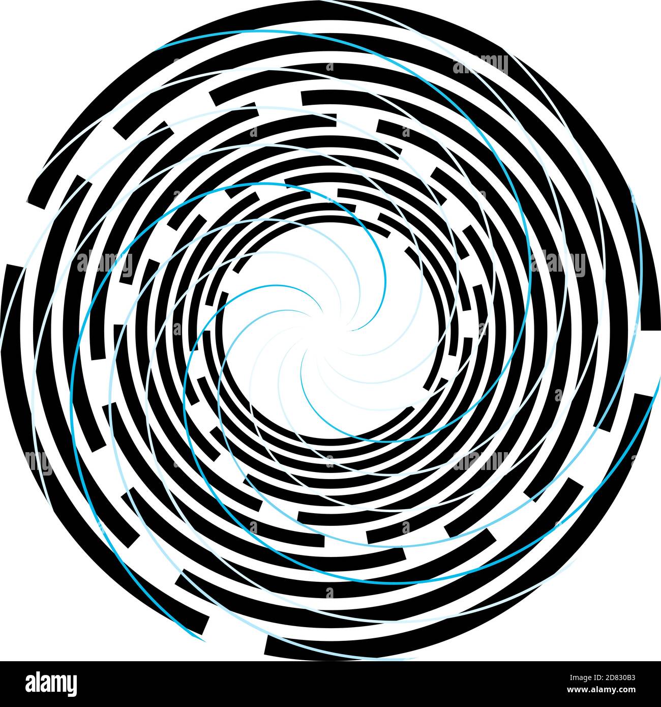 Overlaying abstract Spiral, Swirl, Twirl vector. Volute, helix ...