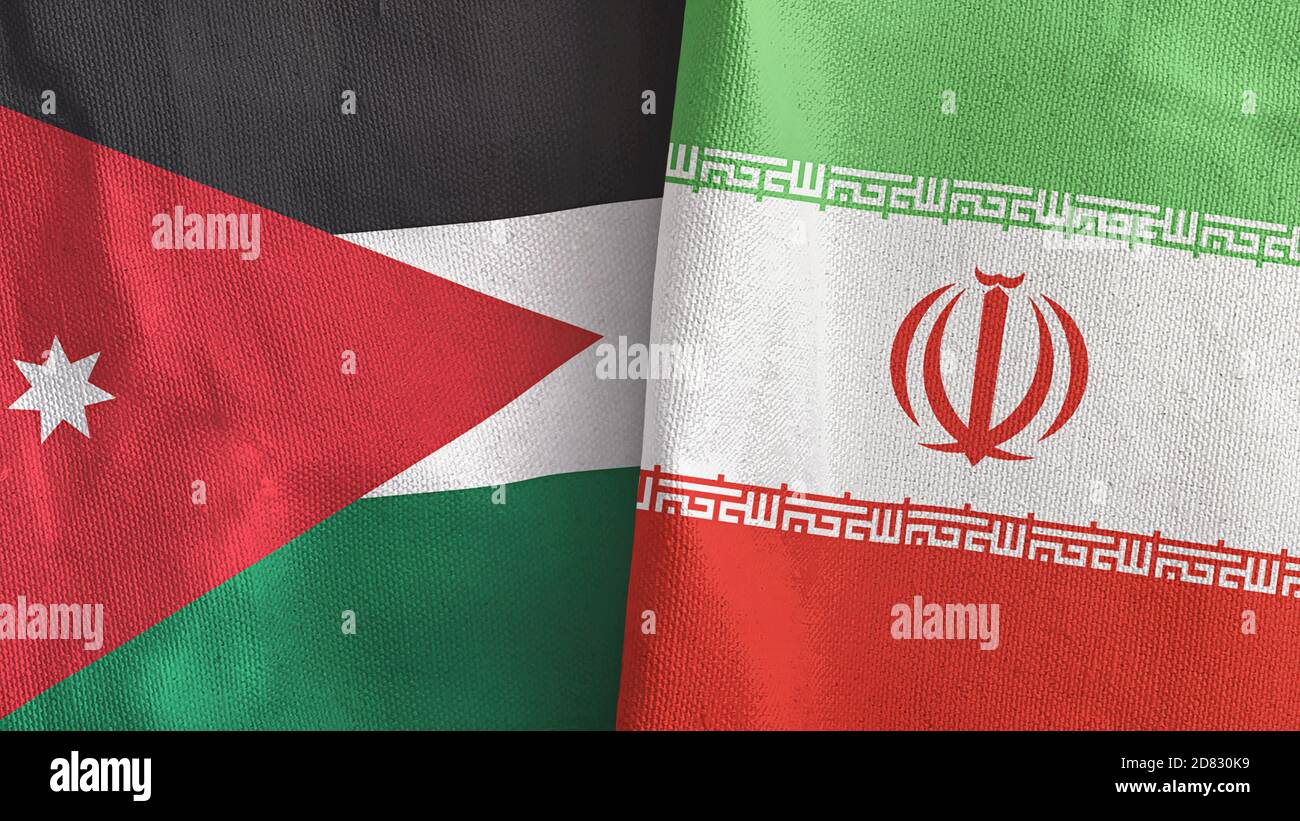 Jordan iran flag hi-res stock photography and images - Alamy
