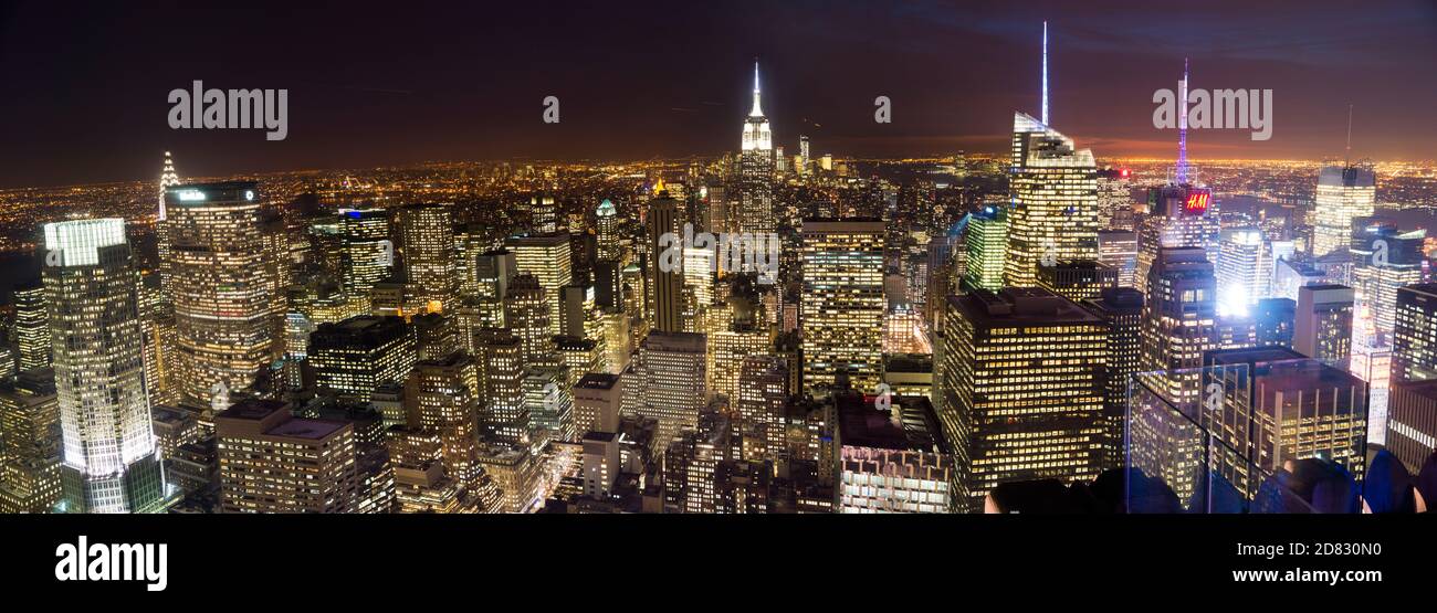 Down town new york view hi-res stock photography and images - Alamy