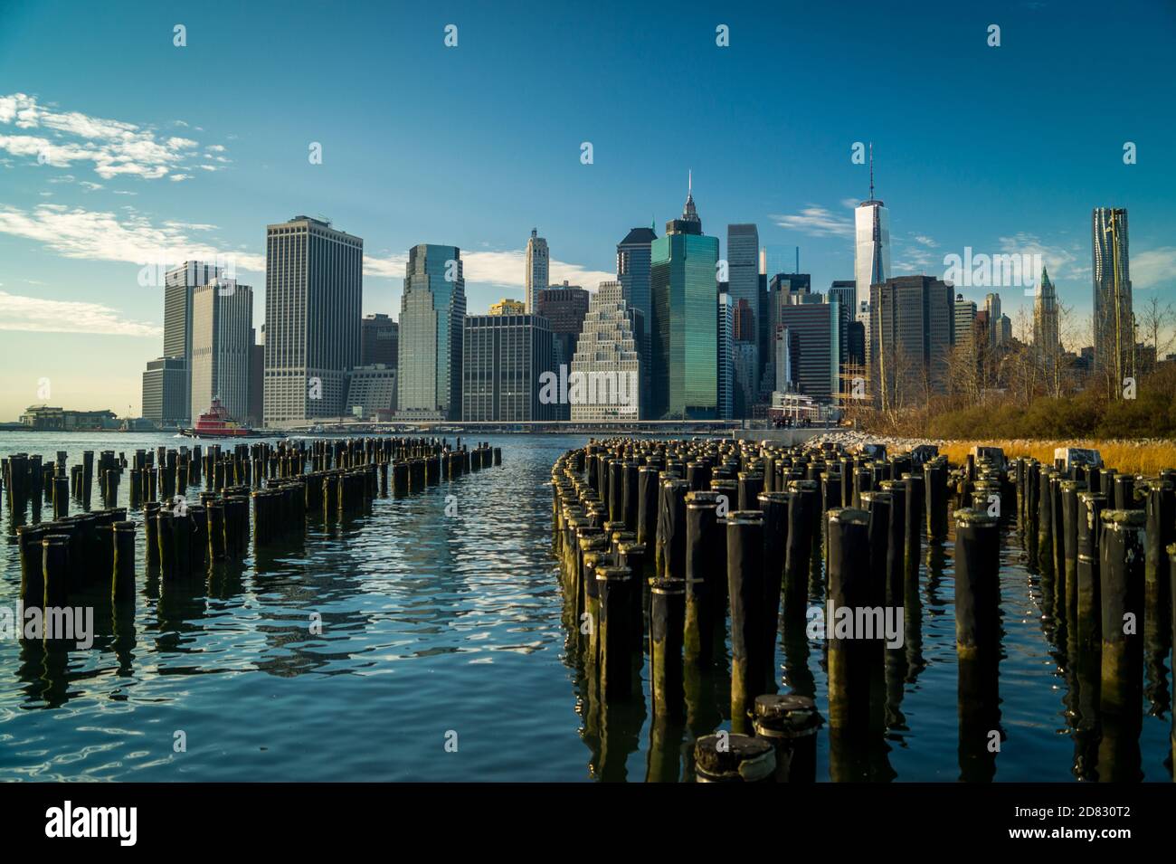 View of Brooklyn Down Town Stock Photo - Alamy