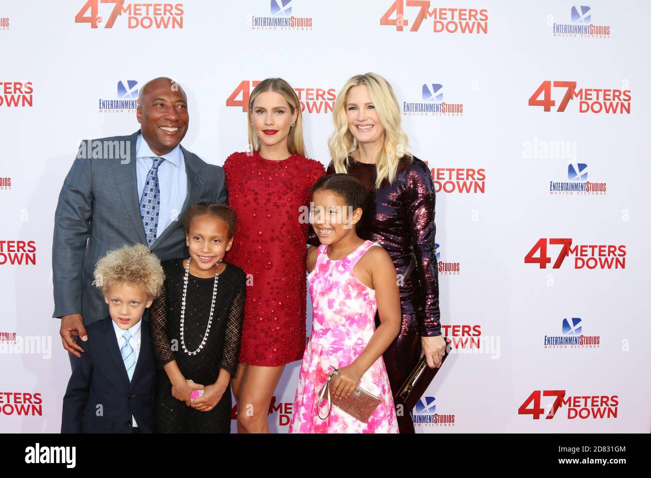 LOS ANGELES - JUN 12: Byron Allen, Claire Holt, Jennifer Lucas, Olivia ...