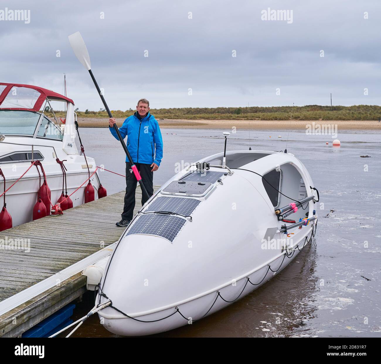 22 October 2020. Findhorn Marina, Finfdhorn, Moray, Scotland, UK. This ...