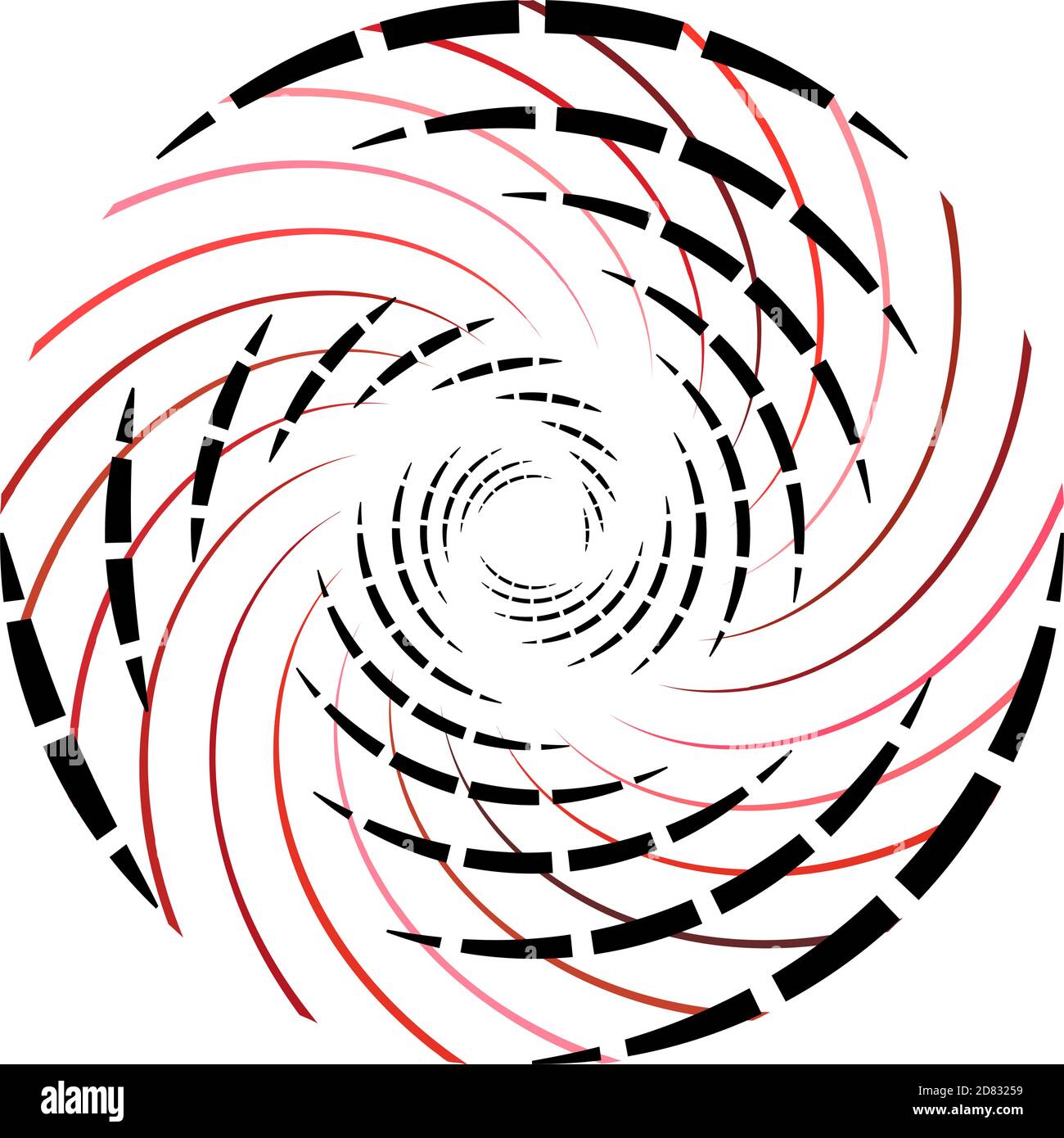 Overlaying abstract Spiral, Swirl, Twirl vector. Volute, helix ...