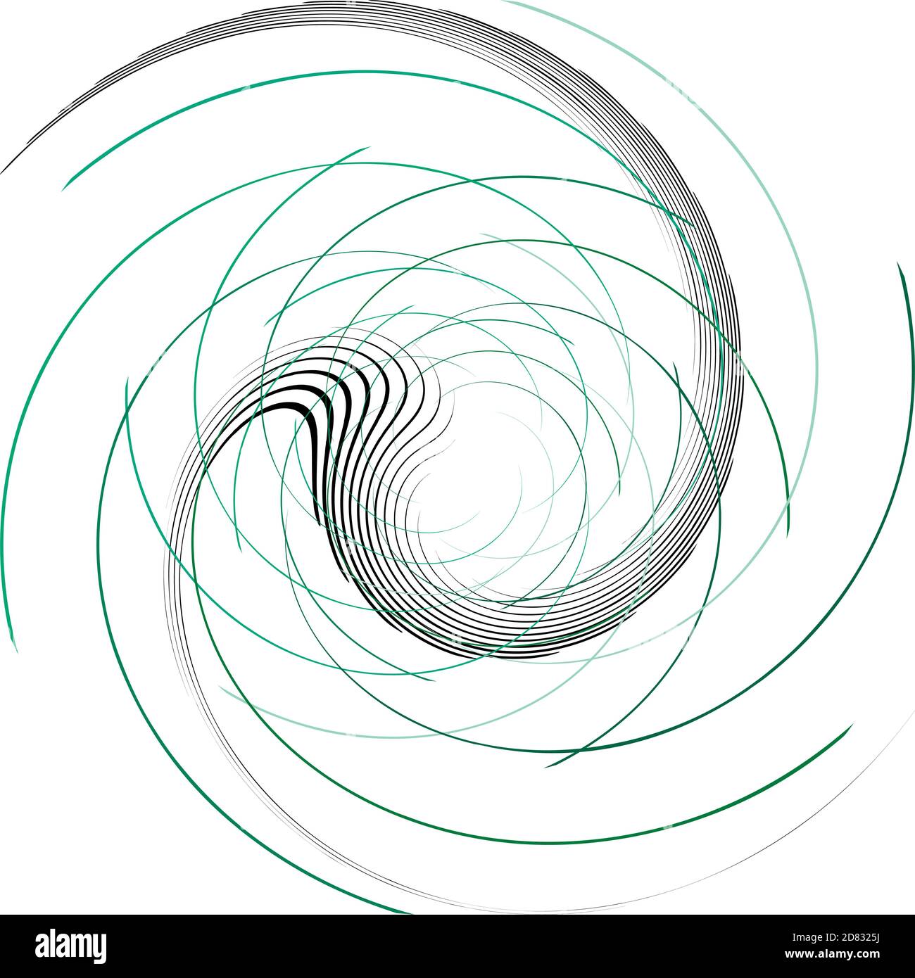 Overlaying abstract Spiral, Swirl, Twirl vector. Volute, helix ...
