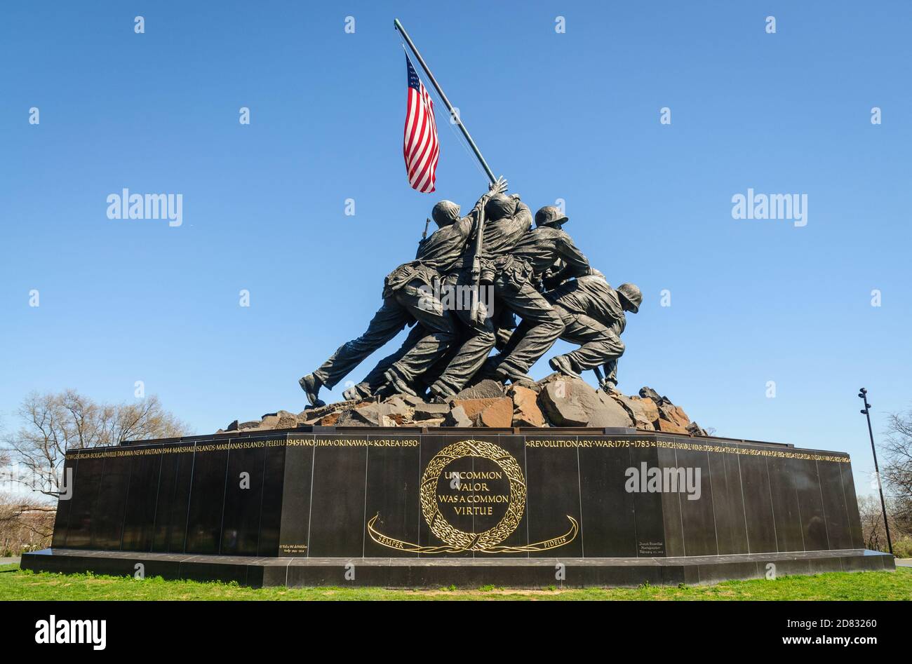 Marine Corps War Memorial Stock Photo - Alamy