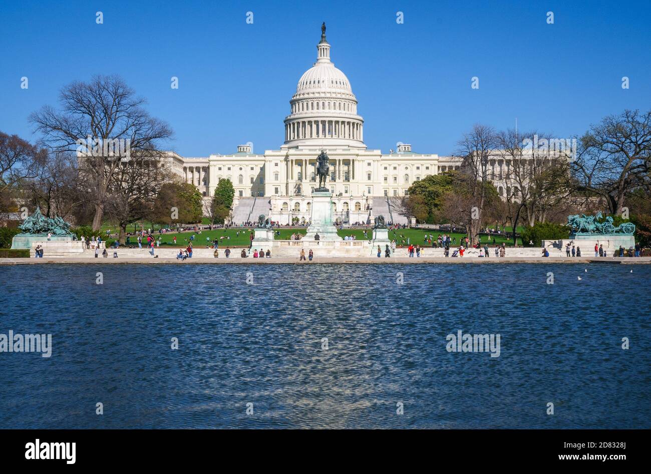 Statue General Grant Capitol Building High Resolution Stock Photography ...