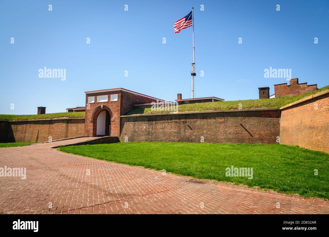 Fort McHenry National Monument and Historic Shrine Stock Photo - Alamy