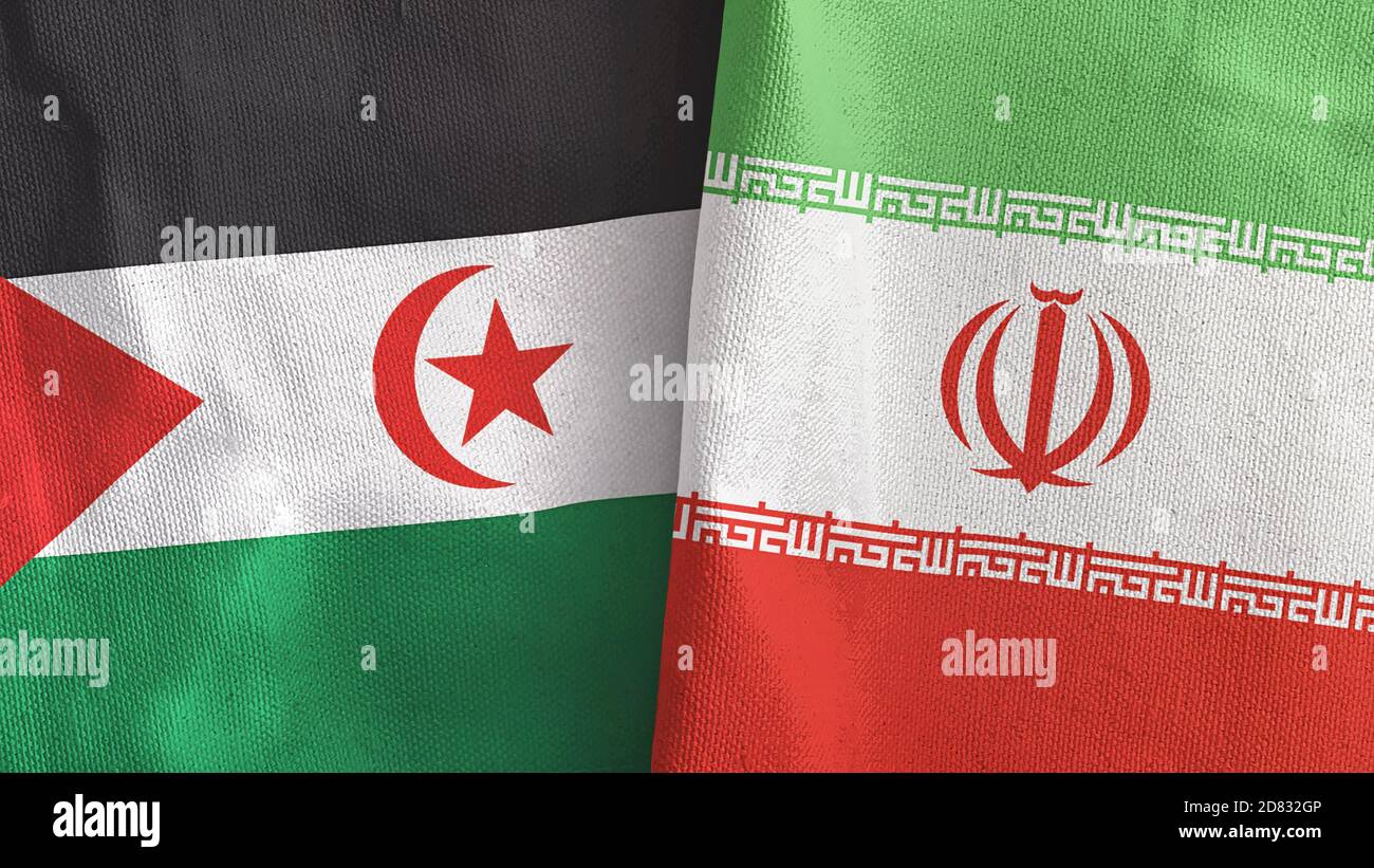 Iran western sahara flag hi-res stock photography and images - Alamy