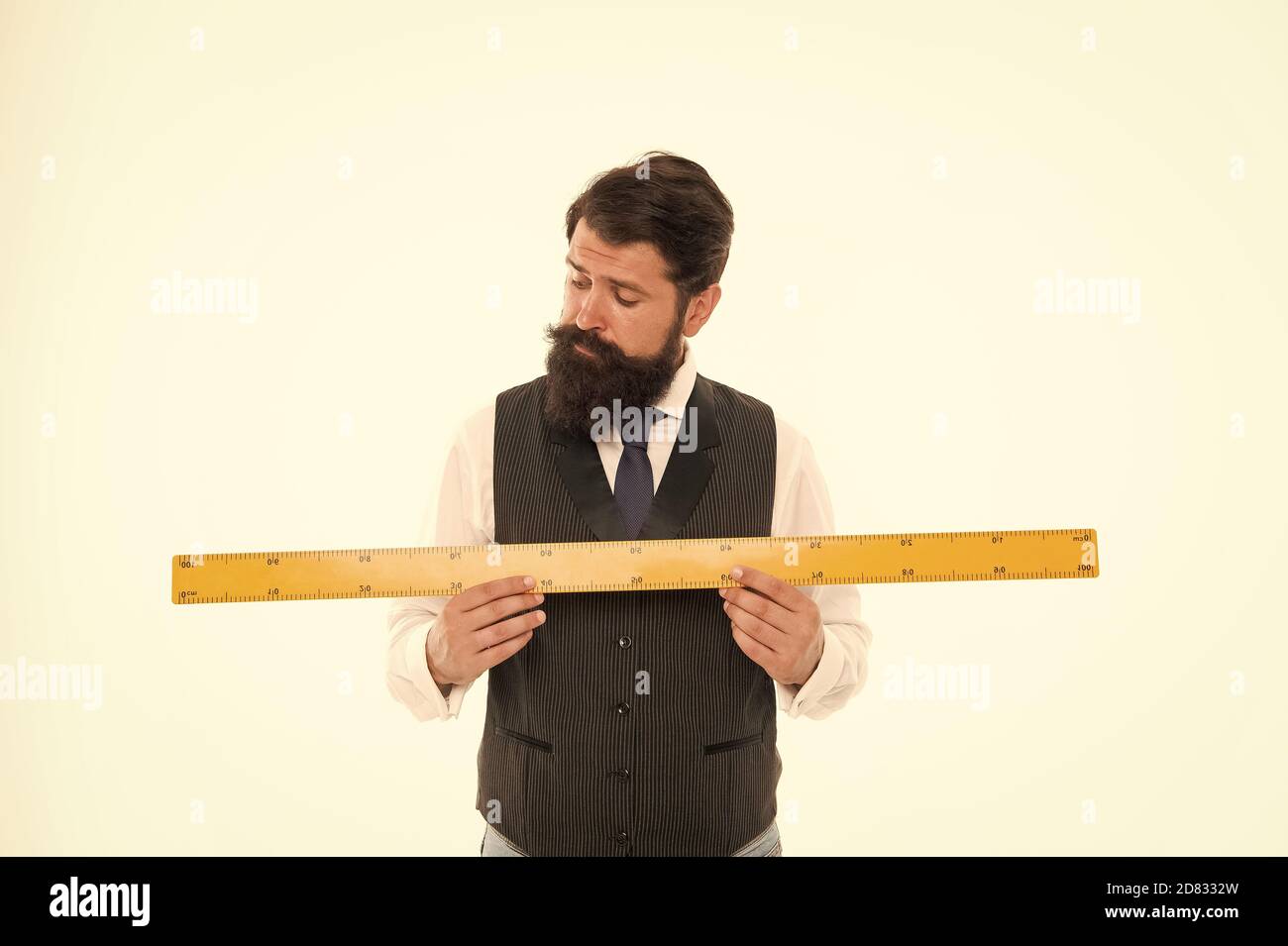 Size table concept. Learning metric system. School teacher. Size really ...