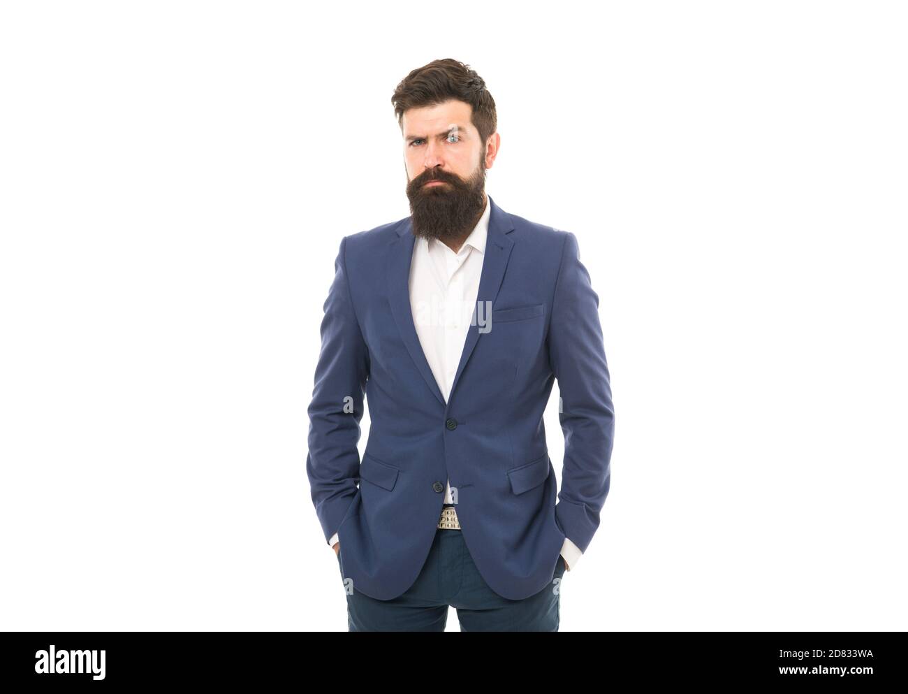 Brilliant lawyer. Successful businessman well groomed appearance ...