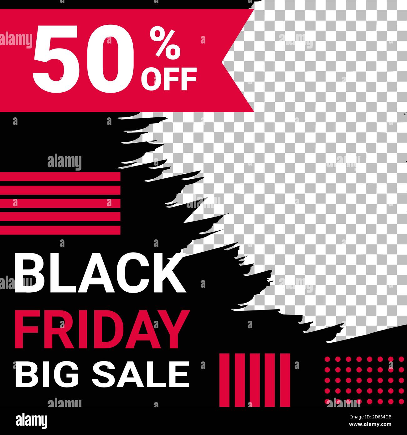 Editable Black Friday sale background template. Vector Design web ...