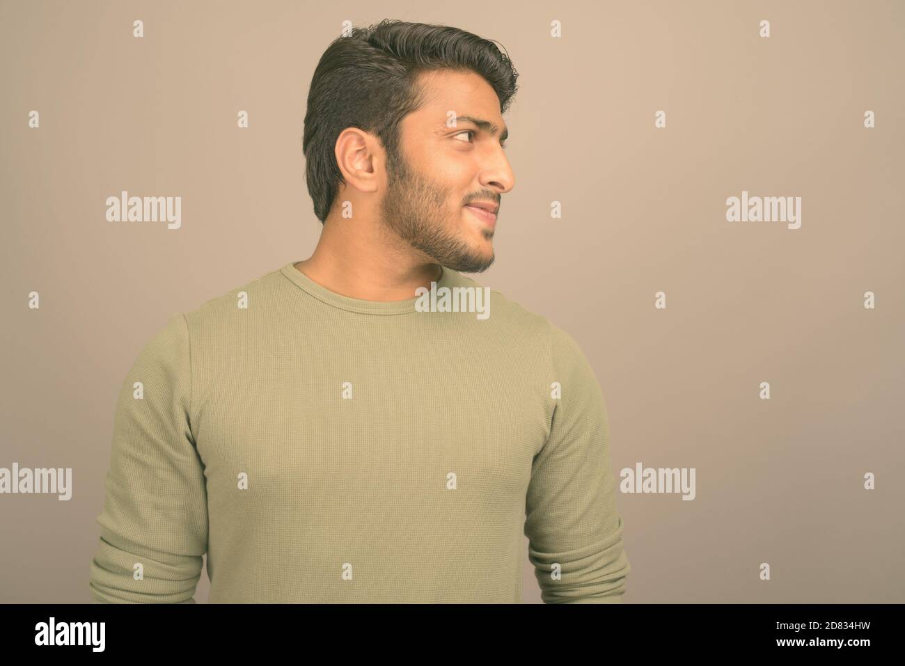 Back view young asian handsome hi-res stock photography and images - Alamy