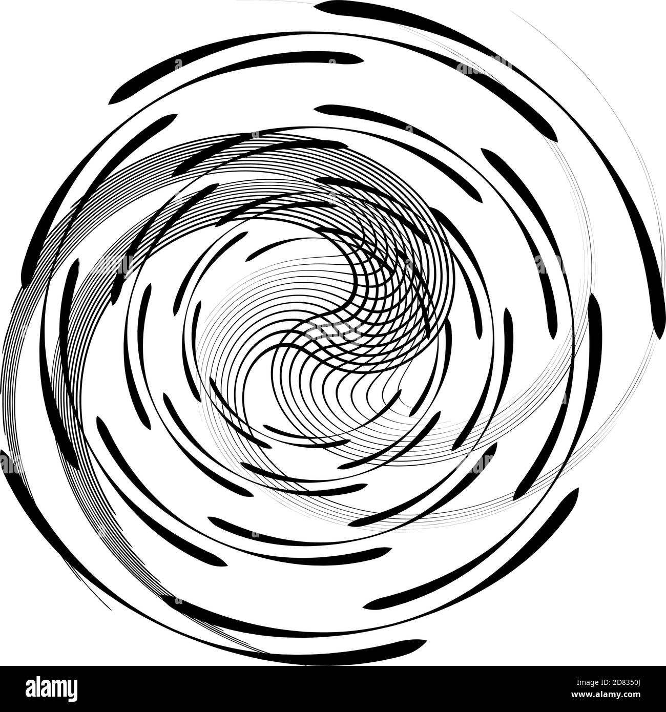 Overlaying abstract Spiral, Swirl, Twirl vector. Volute, helix ...