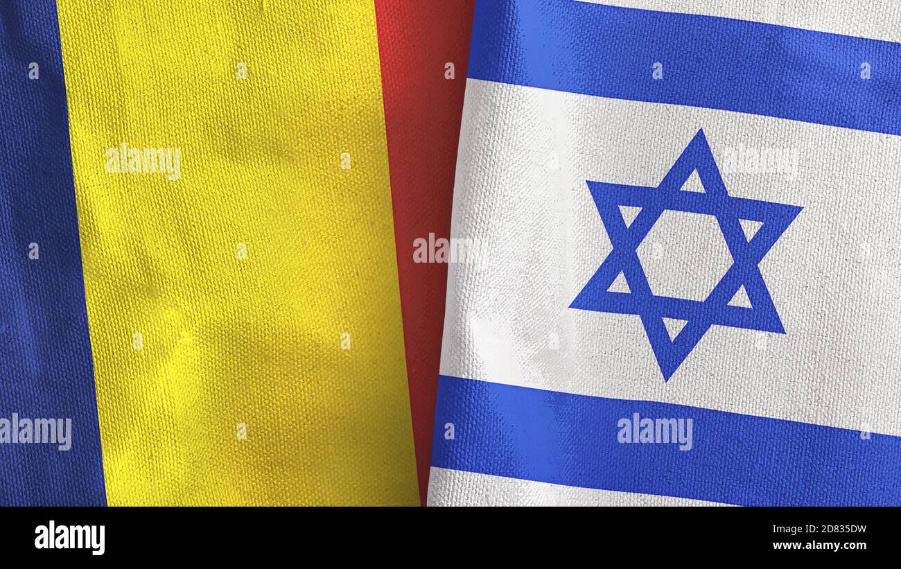 Israel chad flag hi-res stock photography and images - Alamy