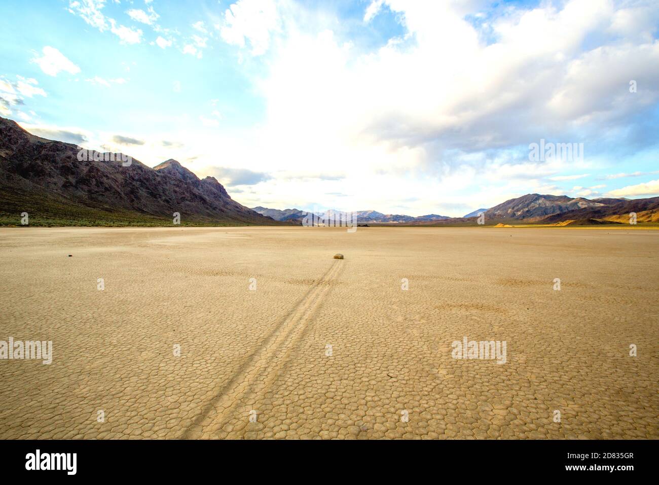 Racetrack Playa in Death Valley, California-USA Stock Photo - Alamy