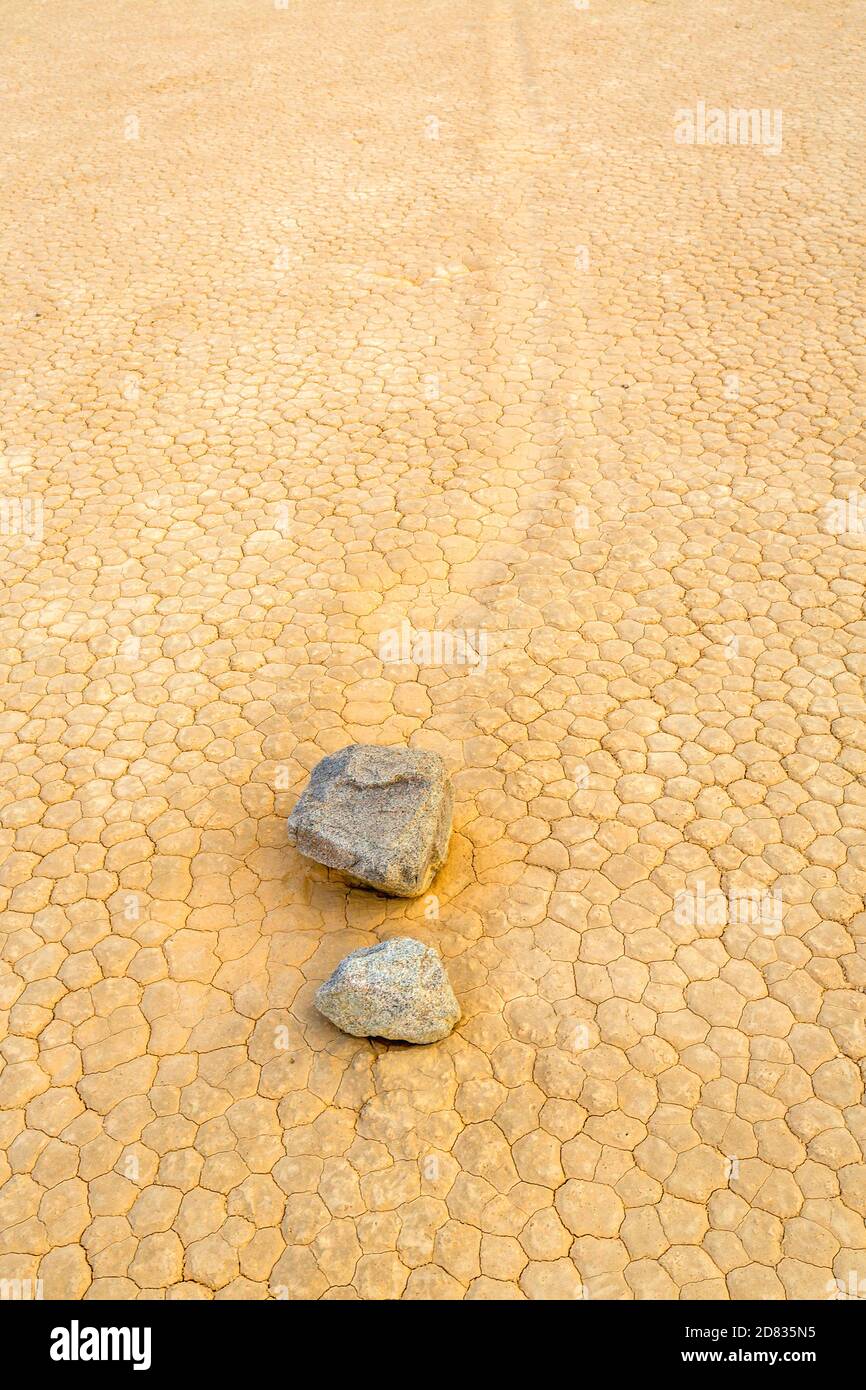 Racetrack Playa in Death Valley, California-USA Stock Photo - Alamy