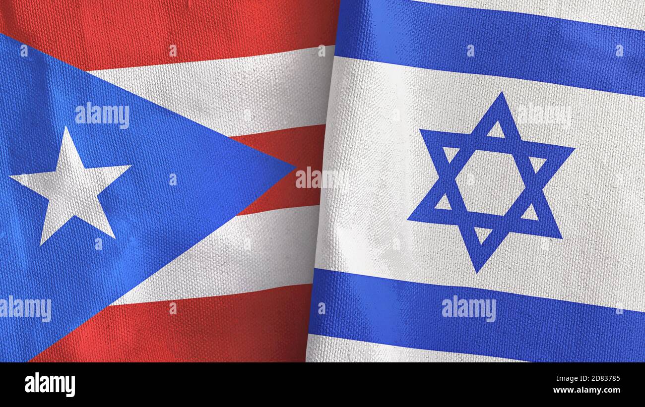 Puerto rico israel flag hi-res stock photography and images - Alamy