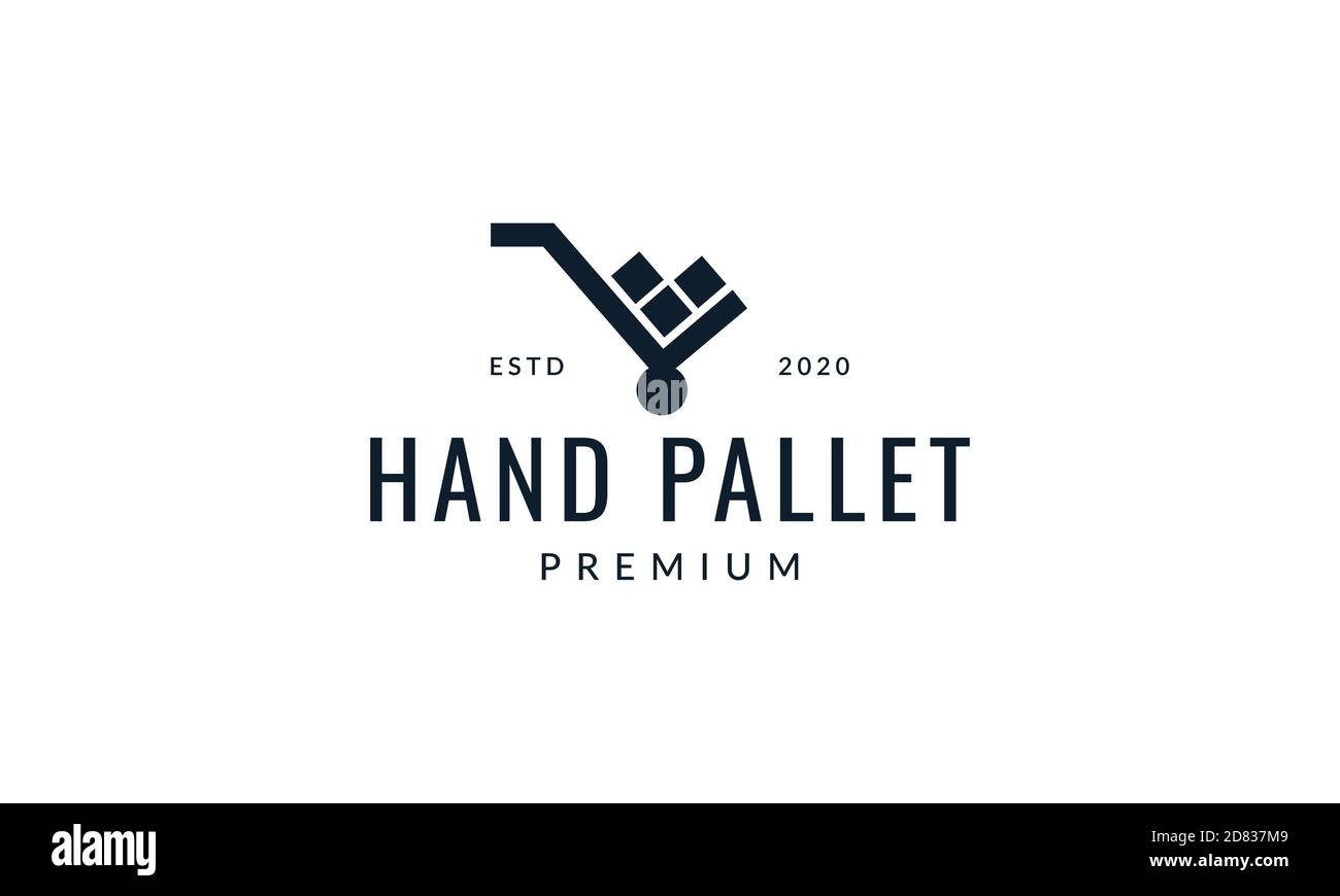 Hand pallet Stock Vector Images - Alamy