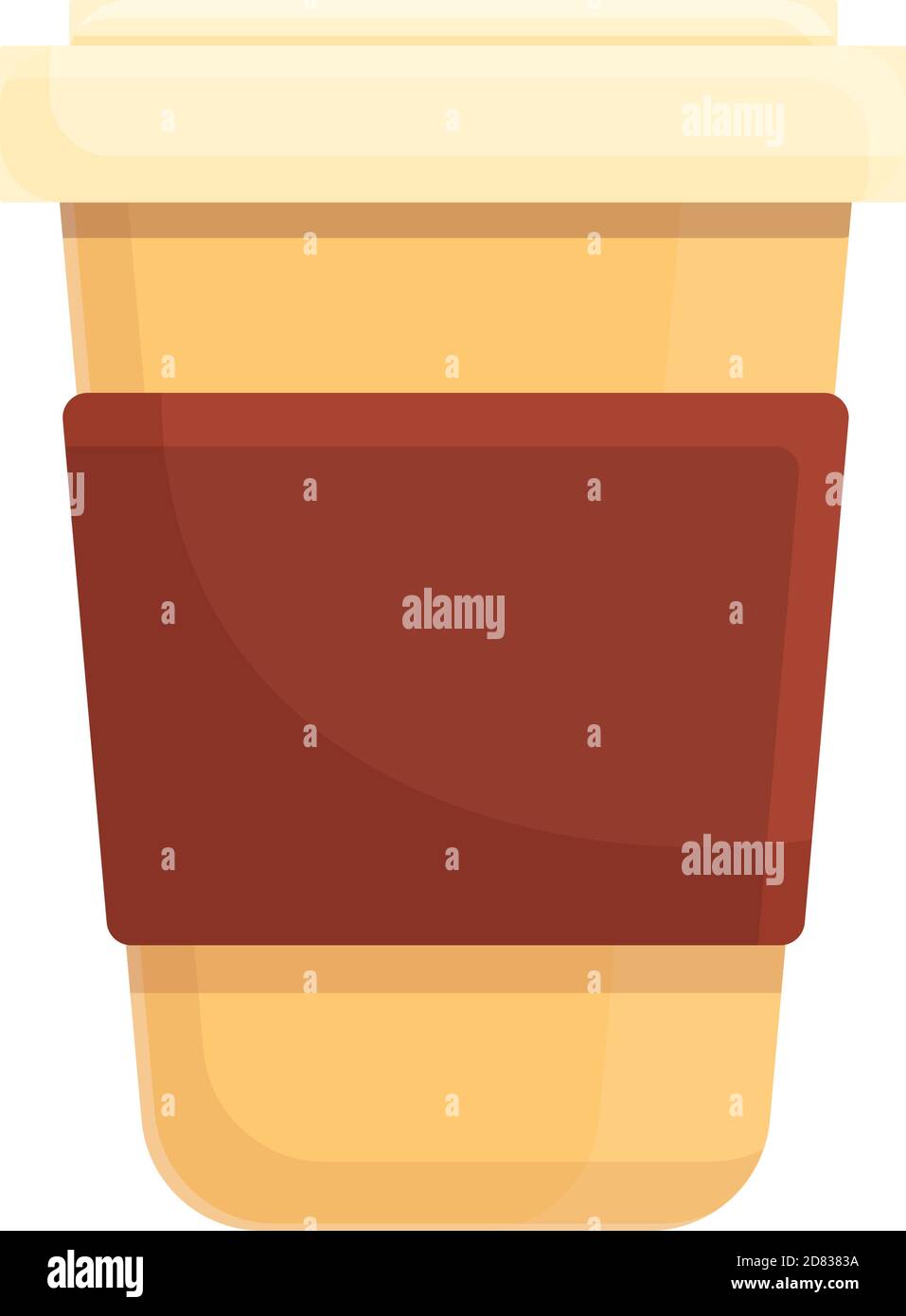 Morning coffee cup icon. Cartoon of morning coffee cup vector icon for ...
