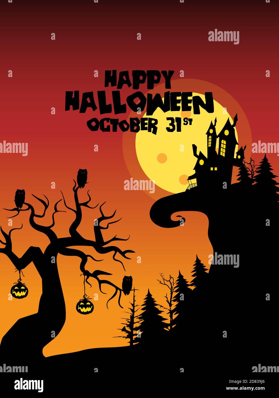 Haunted Hayride Flyer