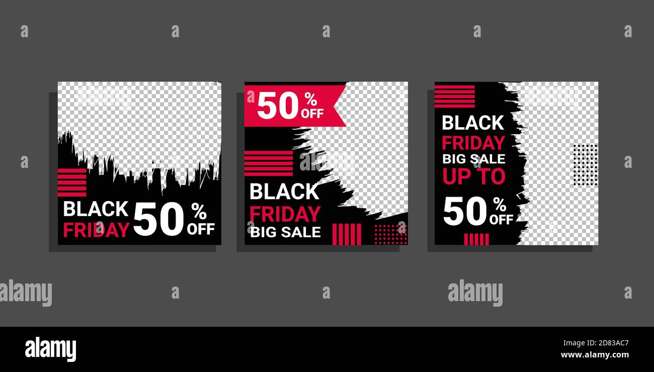 Editable Black Friday sale background template. Vector Design web ...