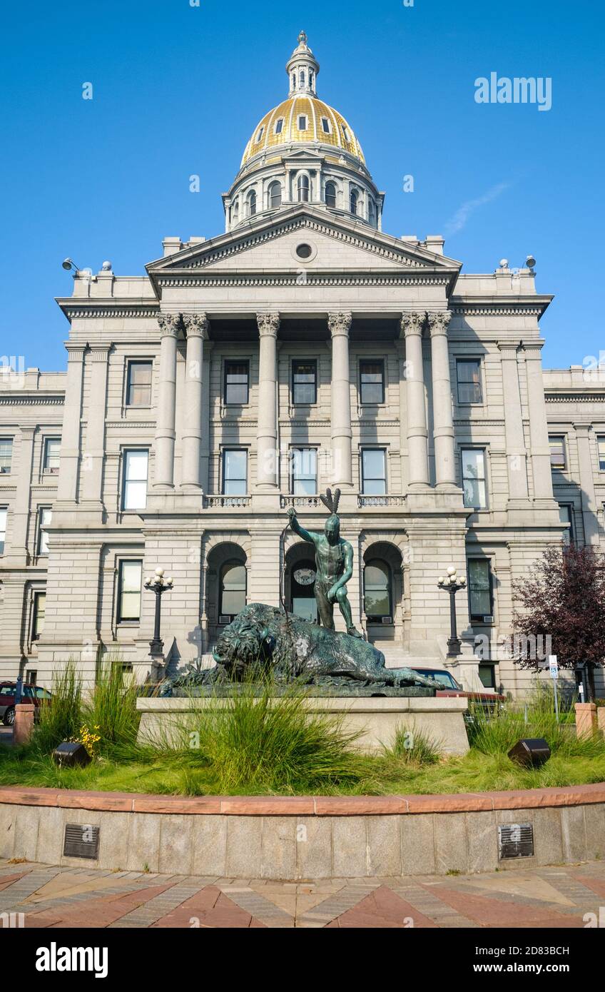 Colorado State Capitol Stock Photo - Alamy