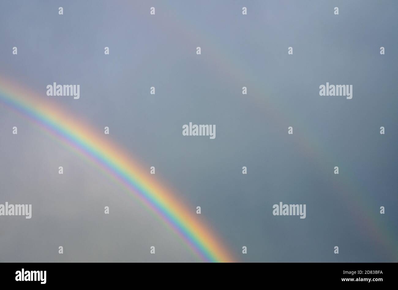 Double rainbow view hi-res stock photography and images - Alamy