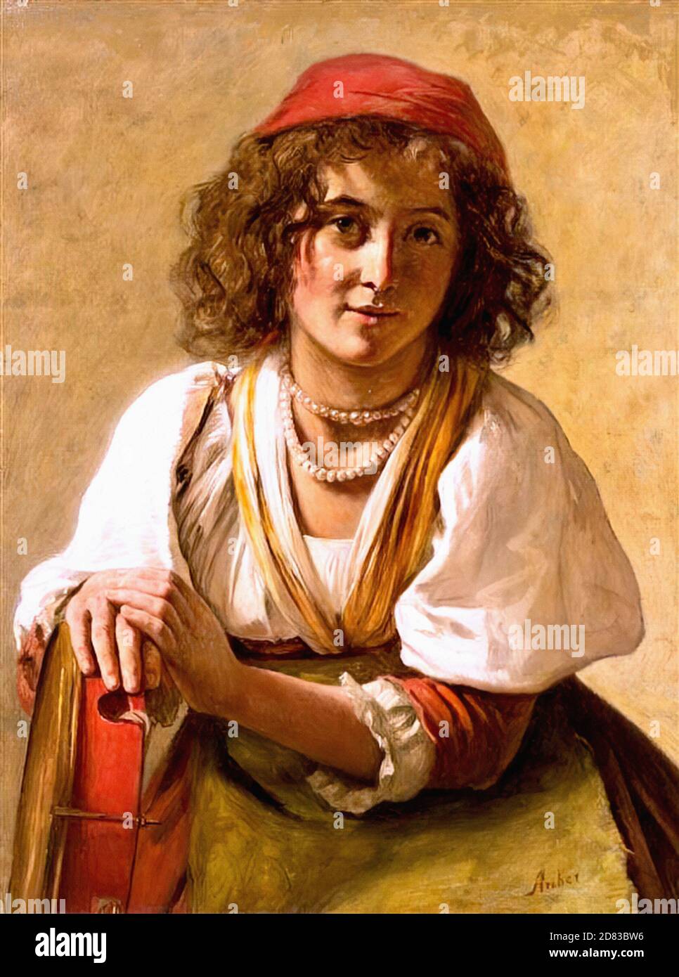 Gypsy Girl Painting High Resolution Stock Photography and Images - Alamy