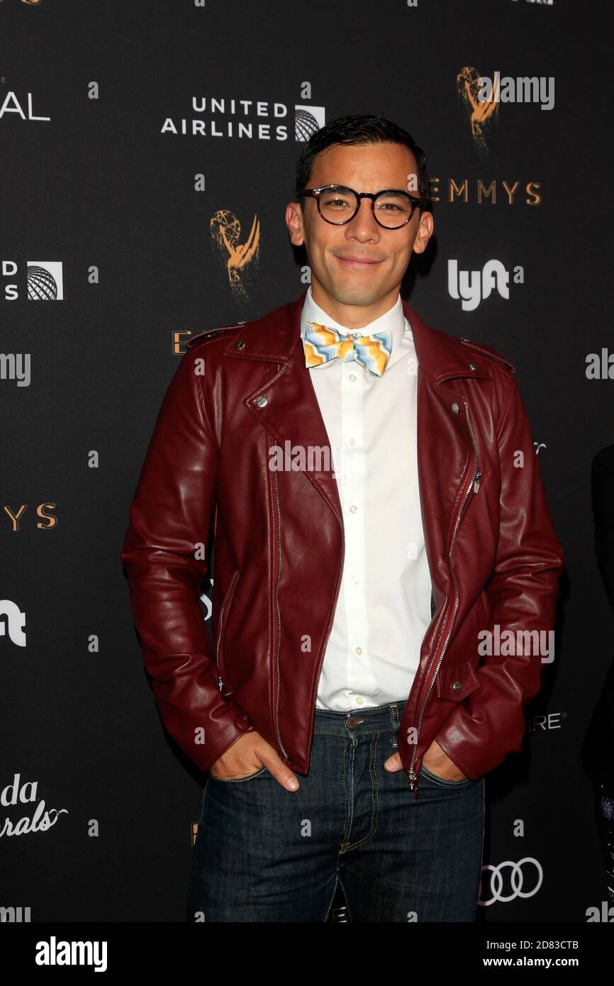LOS ANGELES - SEP 15: Conrad Ricamora at the 69th Primetime Emmy Awards ...