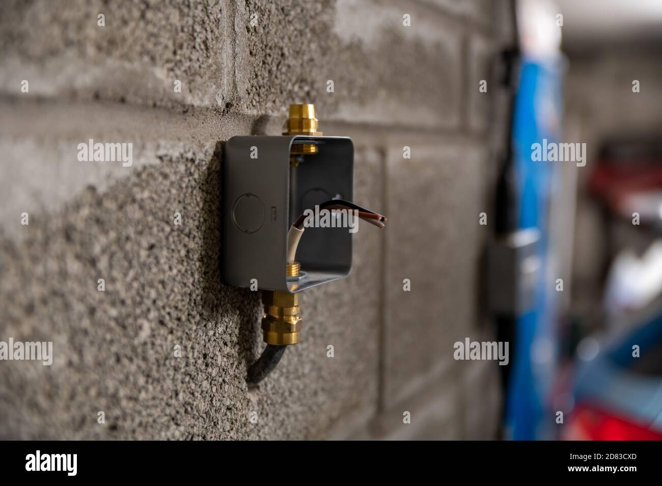 Metal wall socket hi-res stock photography and images - Alamy