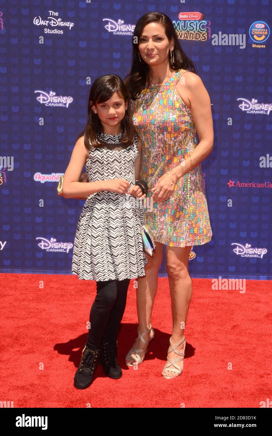 LOS ANGELES - APR 29: Daughter, Constance Marie at the 2017 Radio Disney Music Awards at the ...