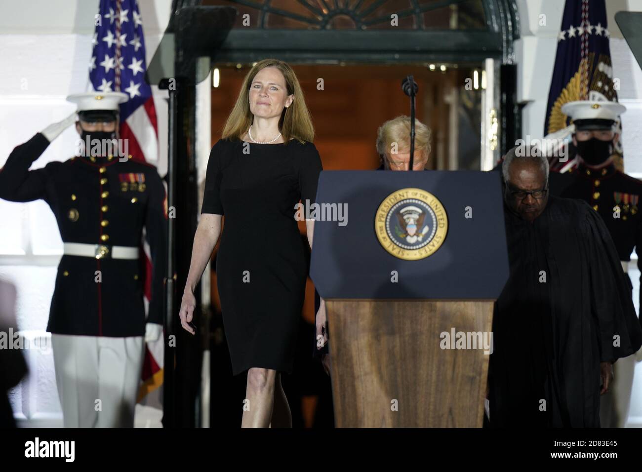Amy coney barrett swearing in ceremony hi-res stock photography and ...
