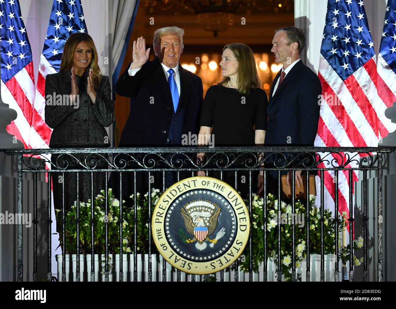 Washington, United States. 26th Oct, 2020. Judge Amy Coney Barrett and ...
