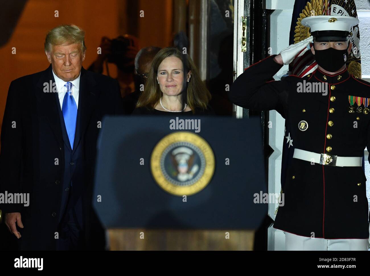 Amy barrett trump white house hi-res stock photography and images - Alamy