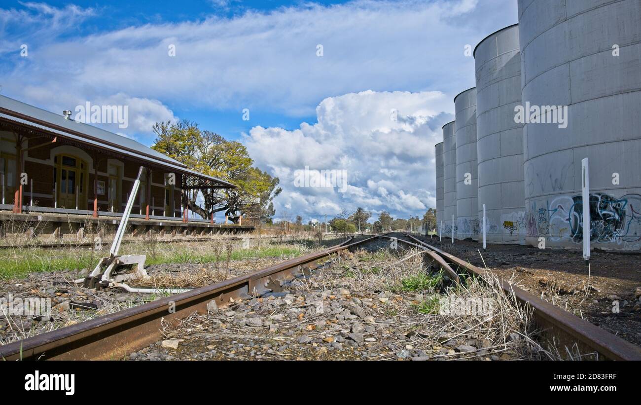 Graffiti train australia hi-res stock photography and images - Alamy