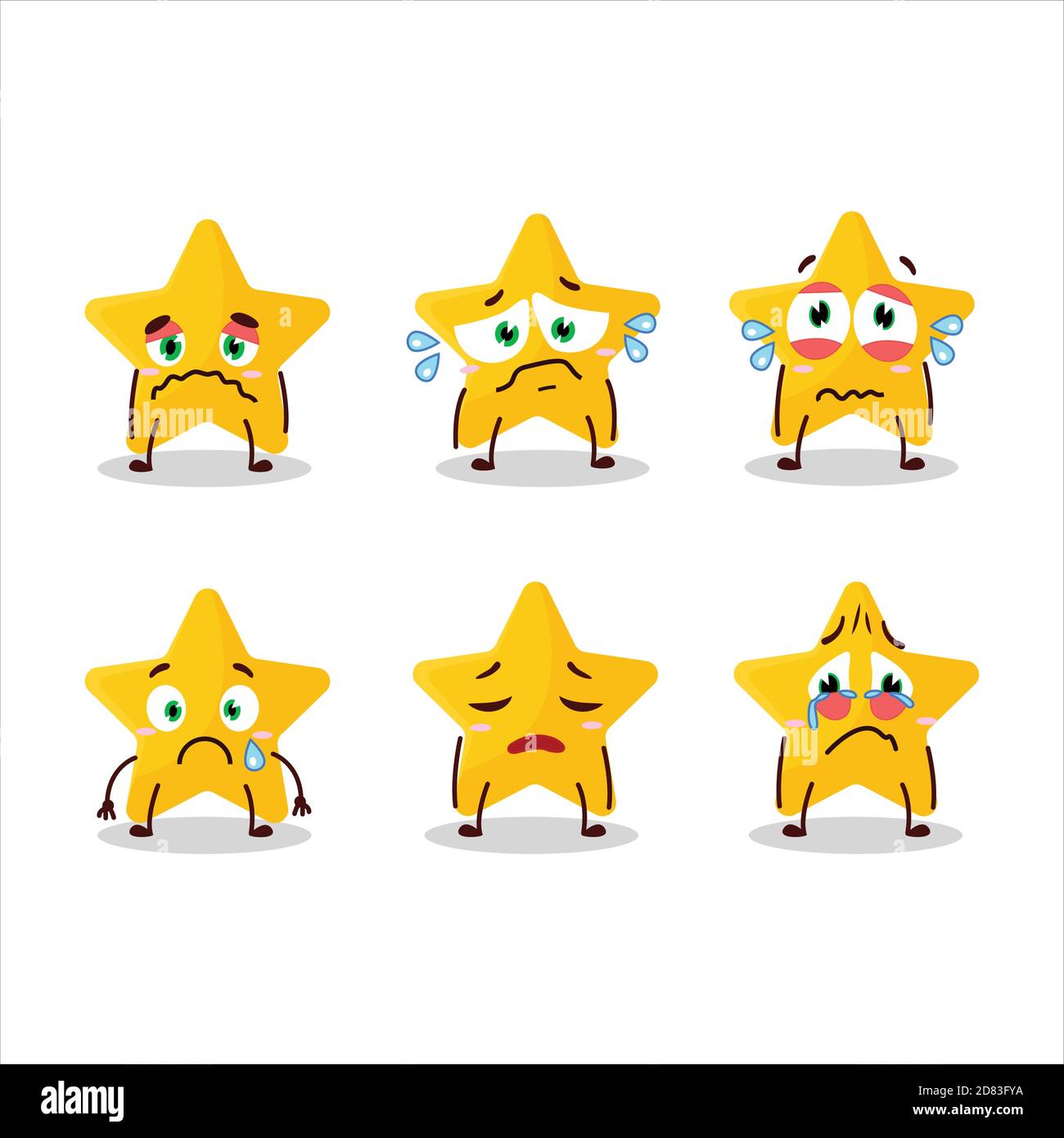Sad Star Clipart