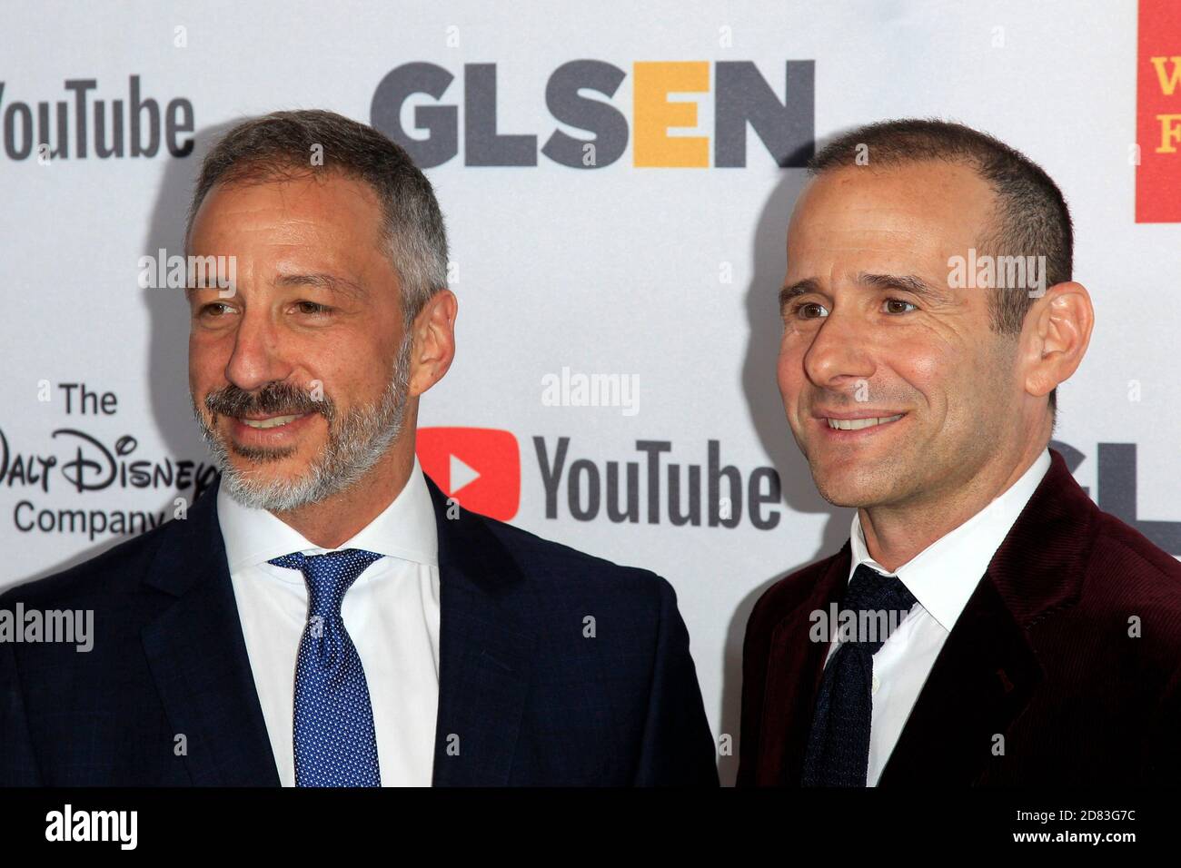 LOS ANGELES - OCT 20: David Kohan, Max Mutchnick at the 2017 GLSEN ...