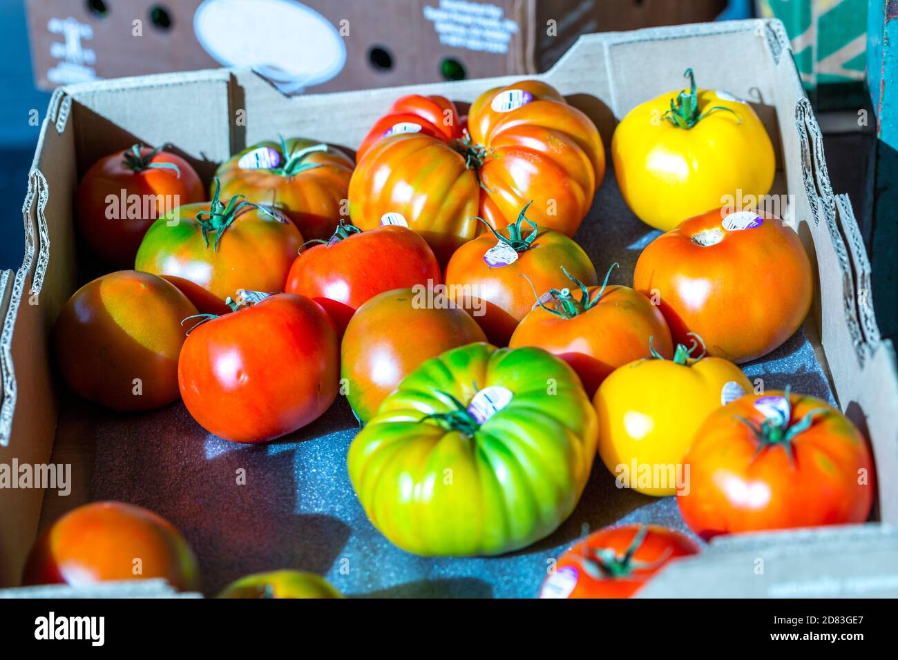 Corn at farmers market seattle washington hi-res stock photography and ...