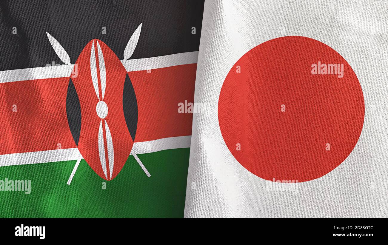 Japan kenya flag hi-res stock photography and images - Alamy