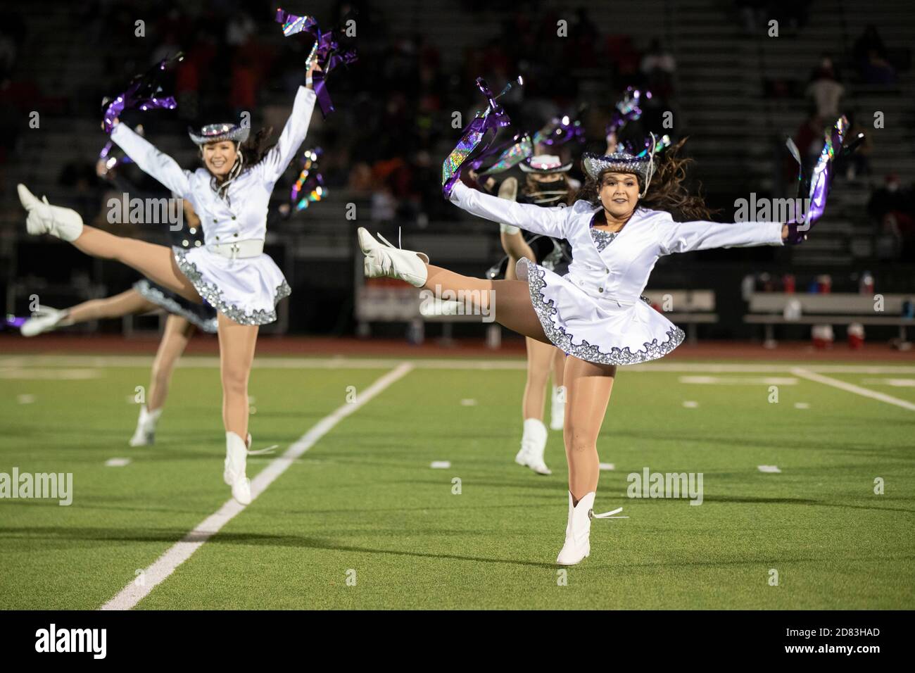 Round Rock TX USA, Oct. 23 2020: Cedar Ridge high school Royalty dance ...