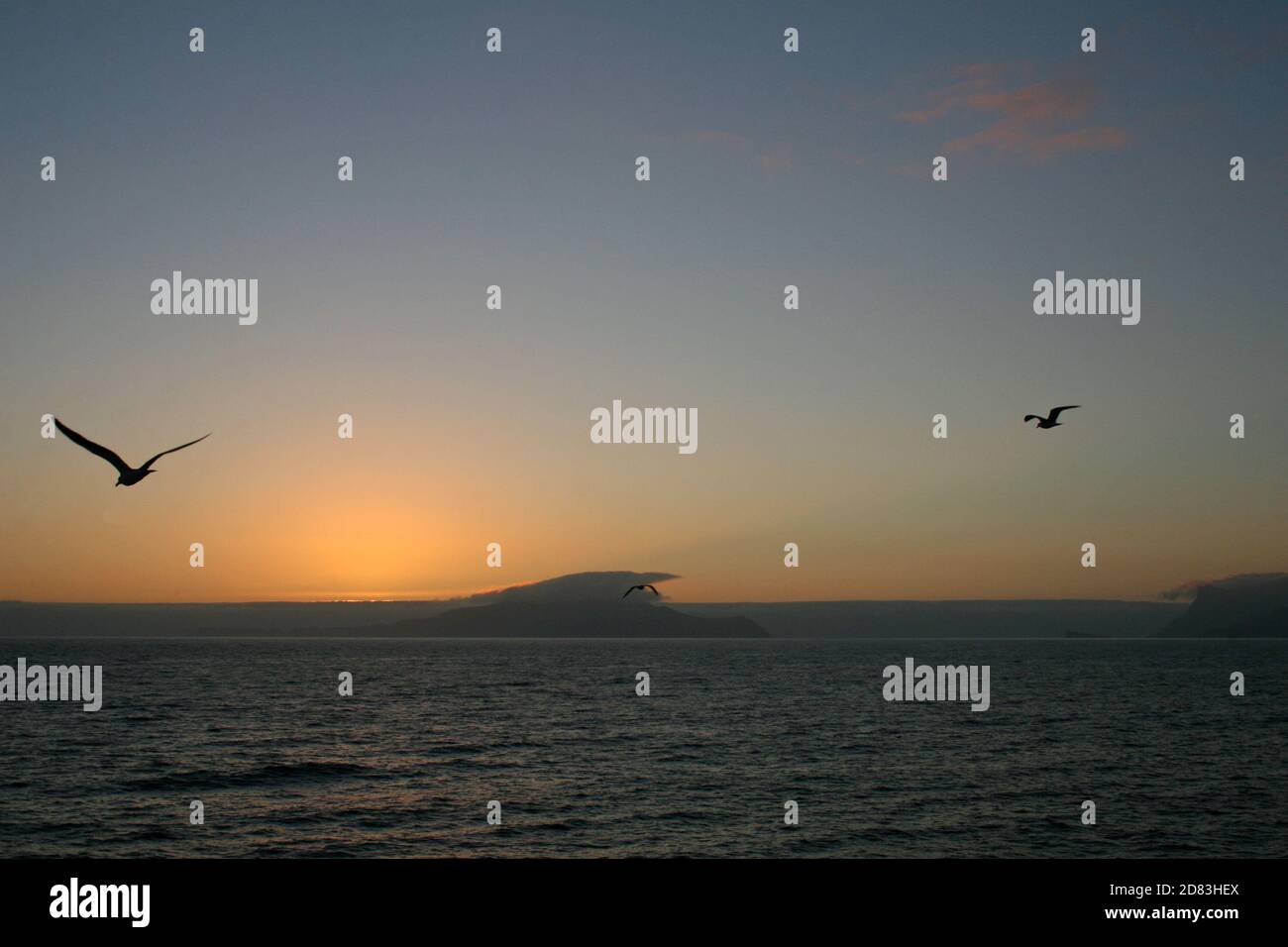 Midnight sunset hi-res stock photography and images - Alamy