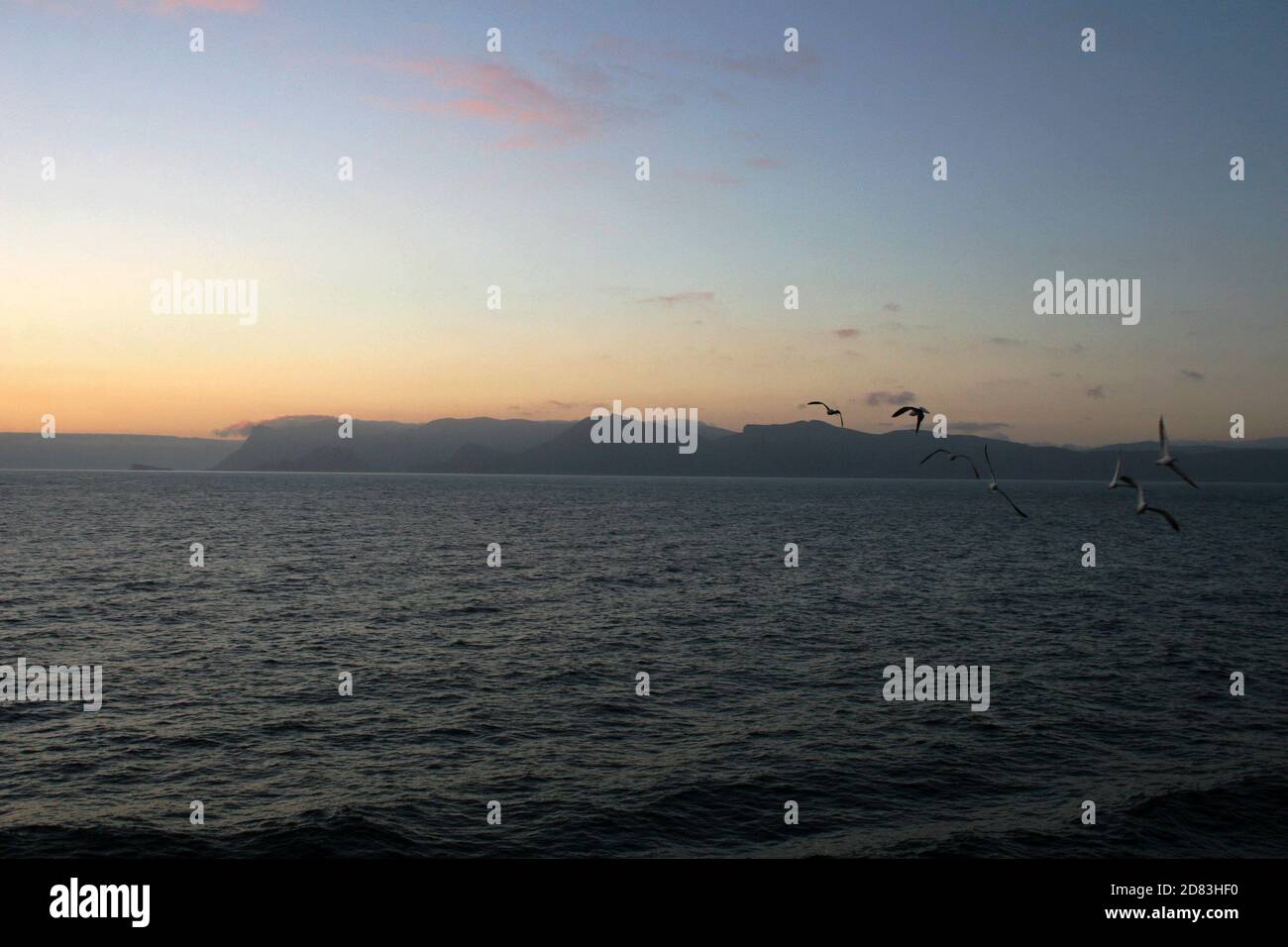 Midnight sunset hi-res stock photography and images - Alamy