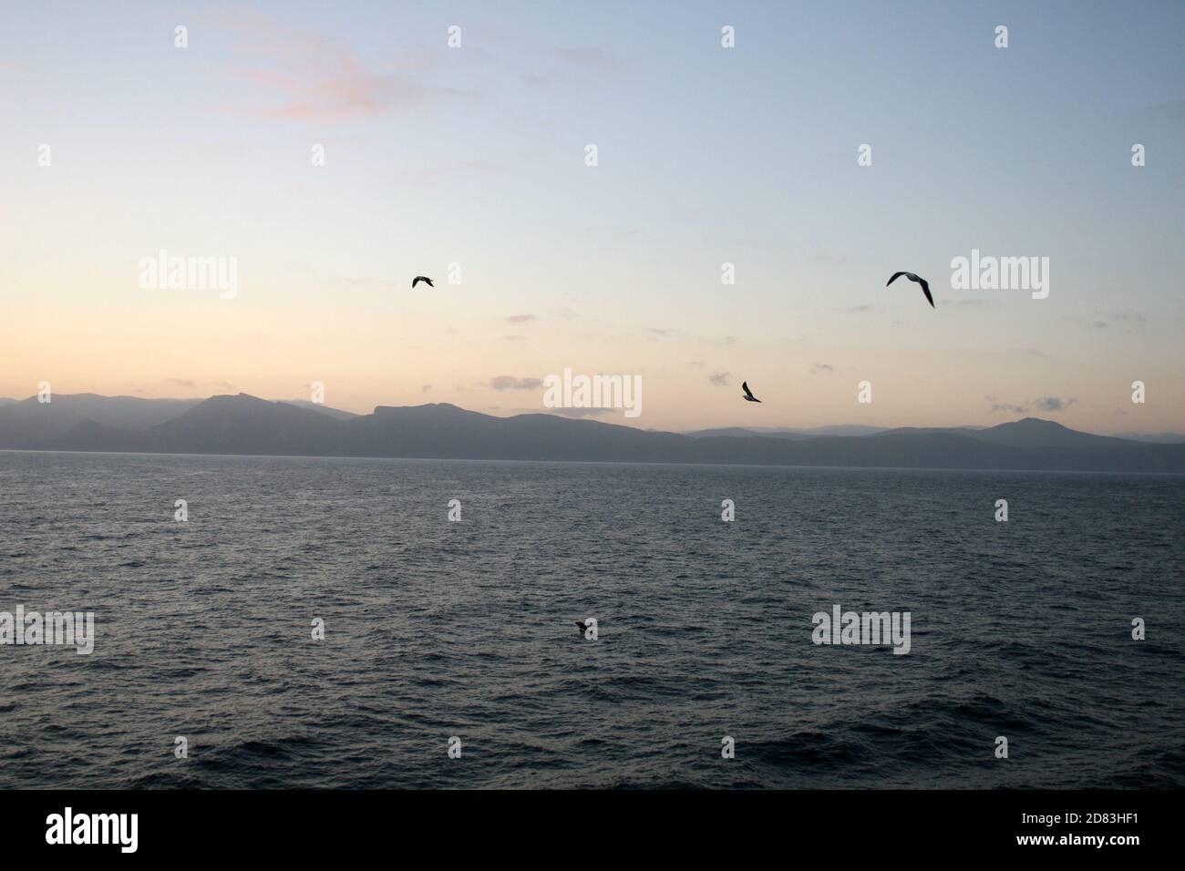 Midnight sunset hi-res stock photography and images - Alamy