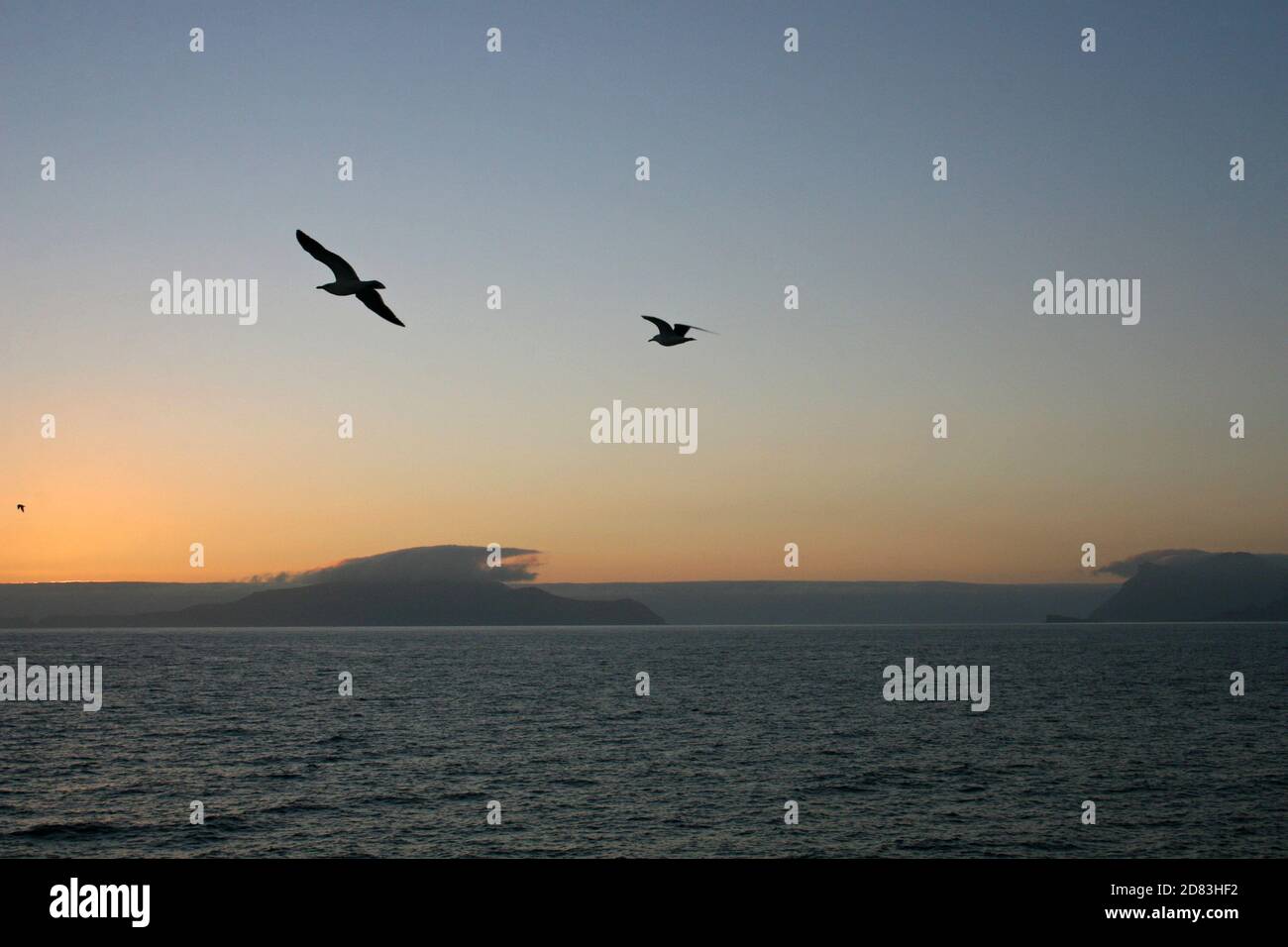 Midnight sunset hi-res stock photography and images - Alamy