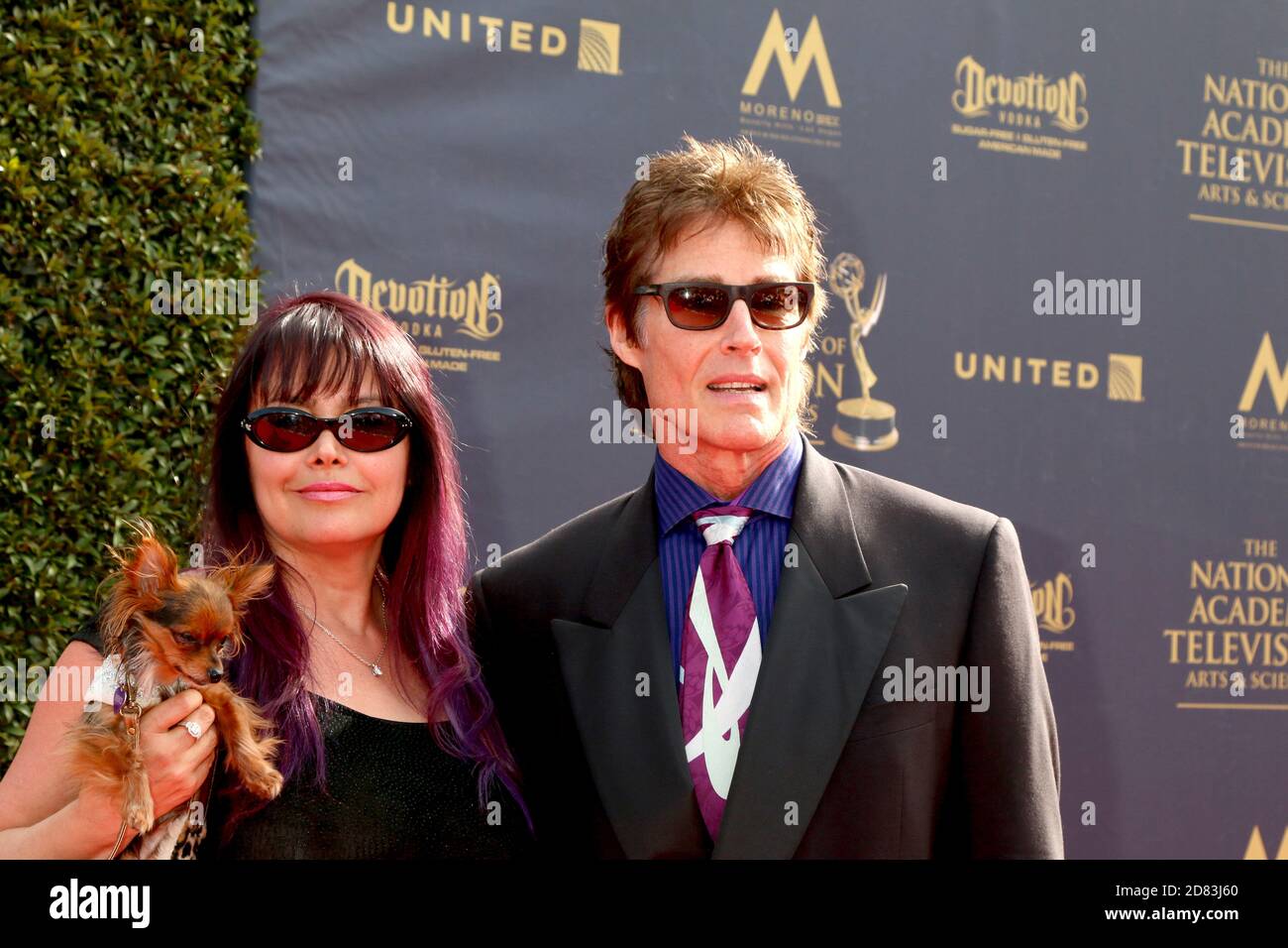 LOS ANGELES - APR 28: Prince, Devin DeVasquez, Ronn Moss at the 2017 ...